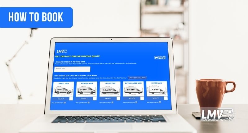 How to Book Online Our Man and Van Service?