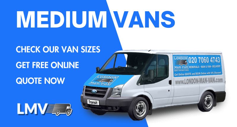 Medium Removals Van in West Drayton - Book Now