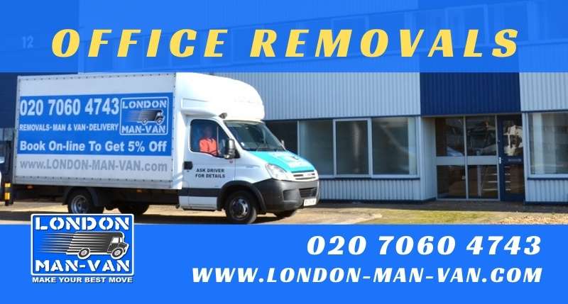Office Removals Harrow Experts - London Man Van