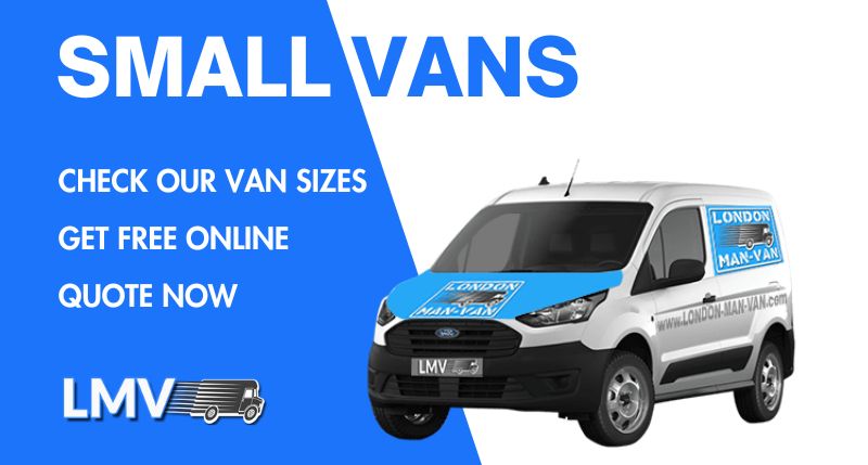 Small Removals Van in Camberwell - Book Online