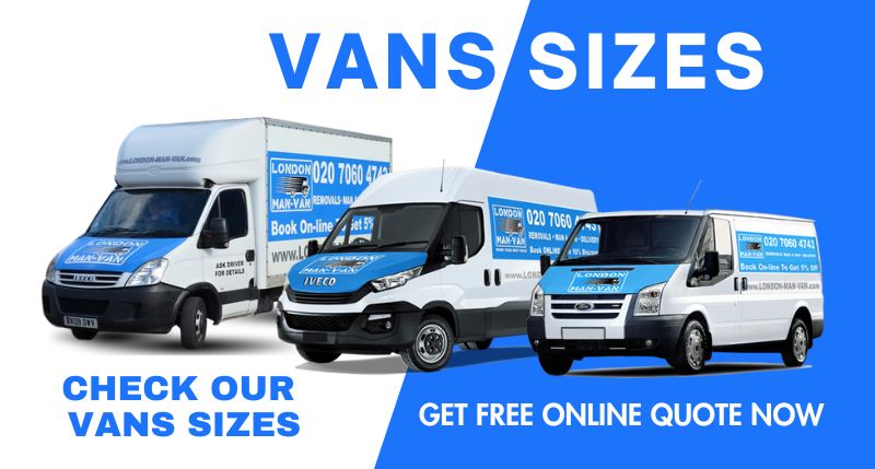 Compare Removal Van Sizes in East India